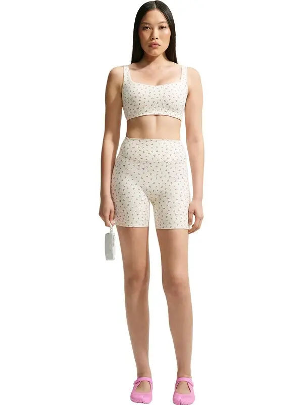 Nike Skims Matte Printed 5" Shorts - White