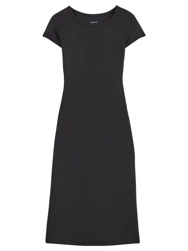 Everlane Raglan Midi Dress - Black