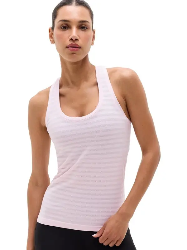 Athleta Momentum Flex Tank - Ballet Textured Stripe