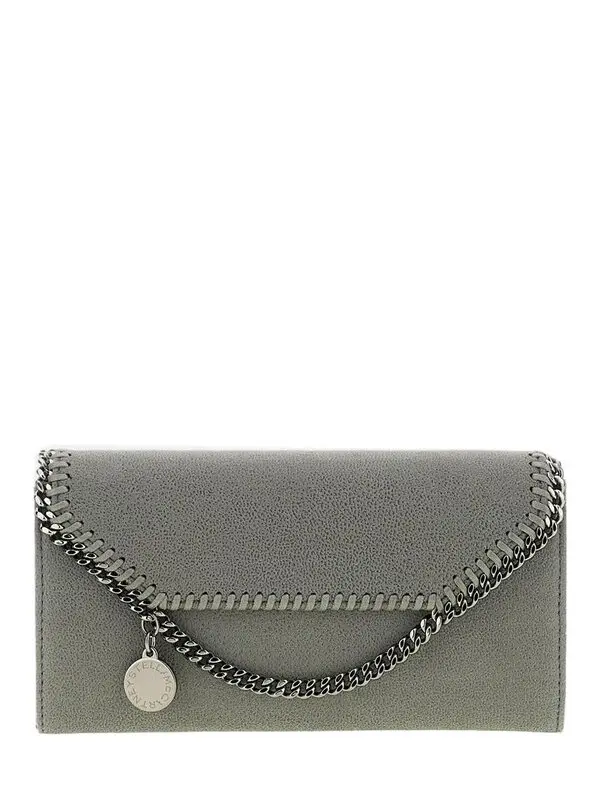 Stella McCartney Falabella Wallet - Grey
