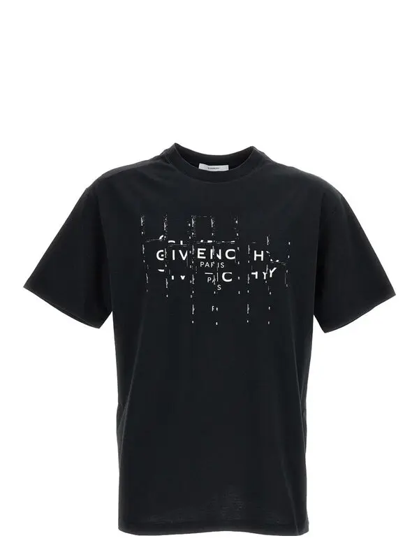 Givenchy Maglietta Photographic Negative - Nero