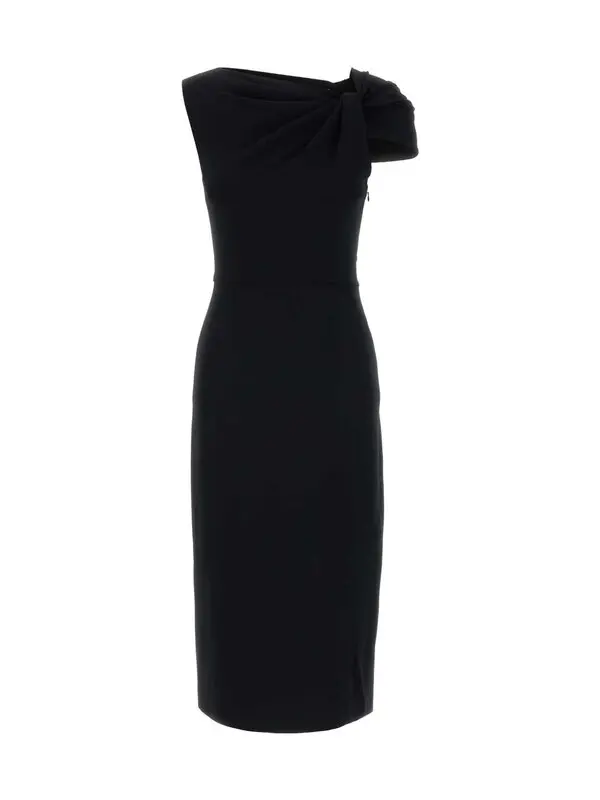 Givenchy Stretch Cady Dress - Black