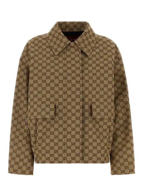 Gucci Gg Monogram Jacket - Multicolor