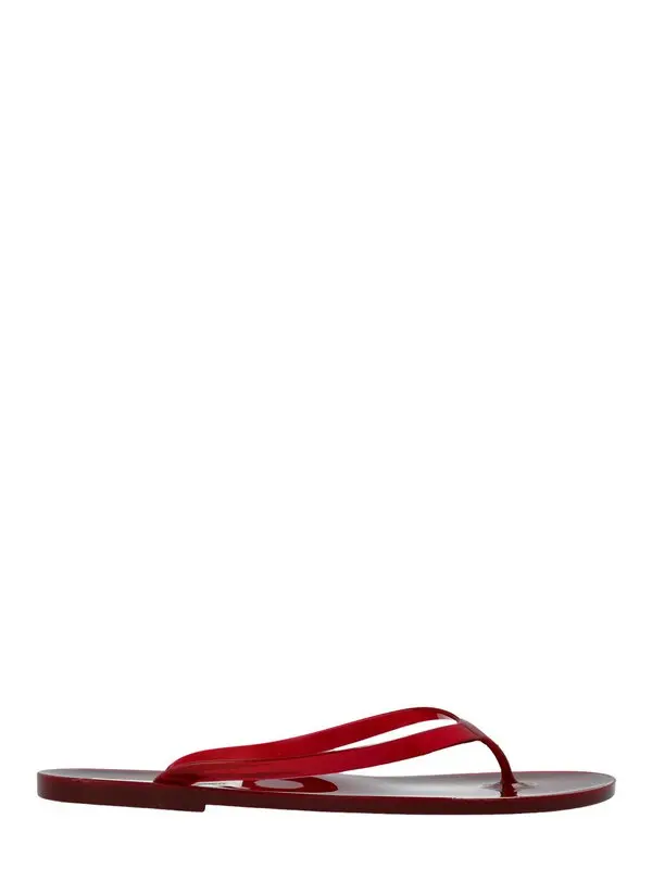 Christopher Esber Rubber Flip-flops - Red
