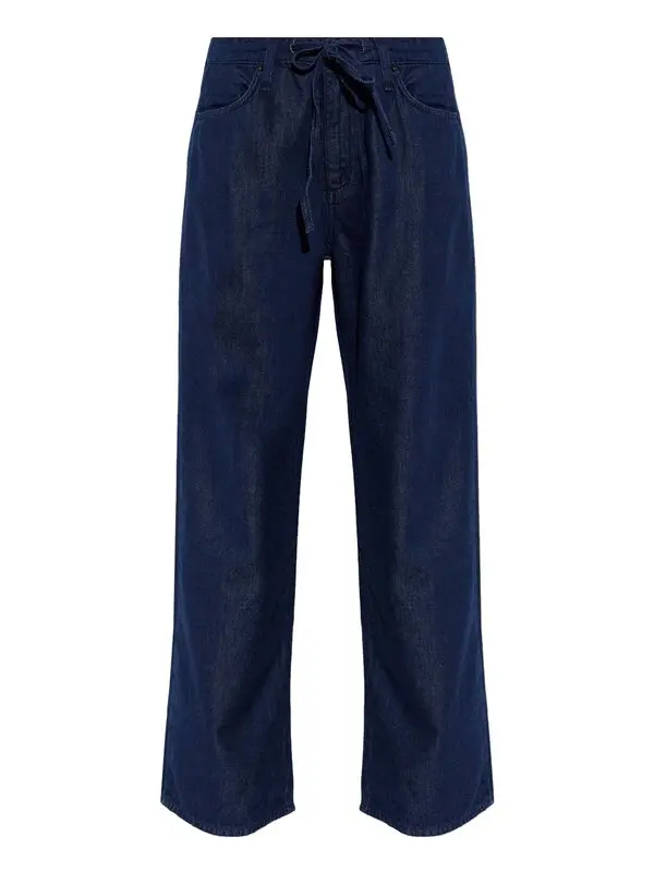 Rag & Bone Straight-leg Jeans - Navy Blue