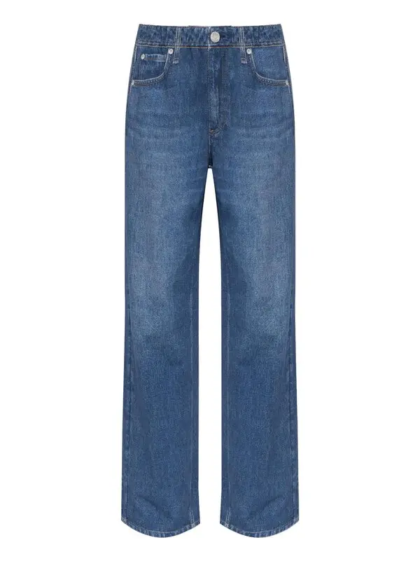 Rag & Bone Jeansu" Effect Wide-leg Trousers - Blue