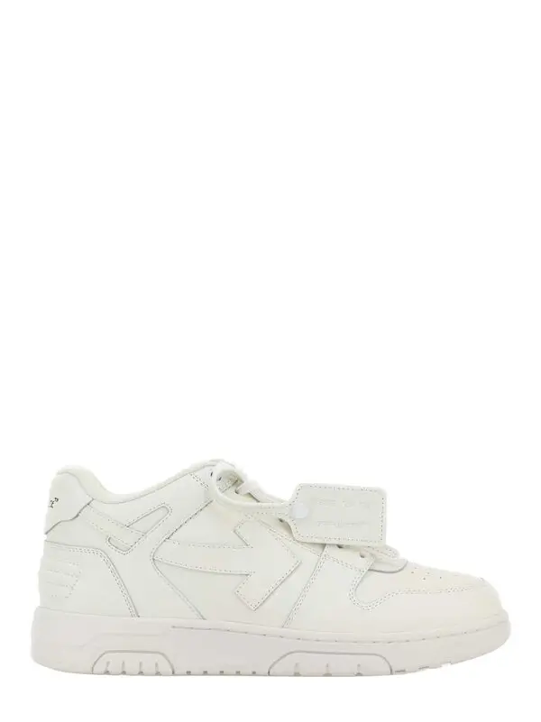 Off-White Off Leather "out Of Office" Sneakers - White