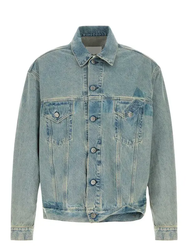 MAISON MARGIELA Denim Trucker Jacket - Blue