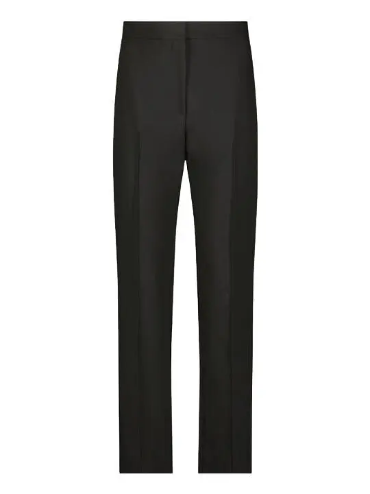 Lela Rose Stretch Twill Demi Pant - Black