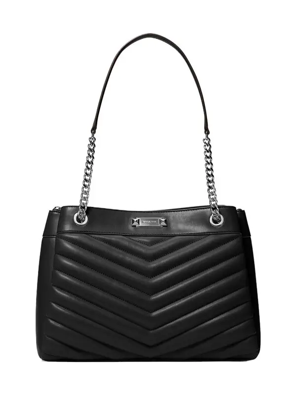 Michael Kors Whitney Medium Quilted Tote Bag - Black