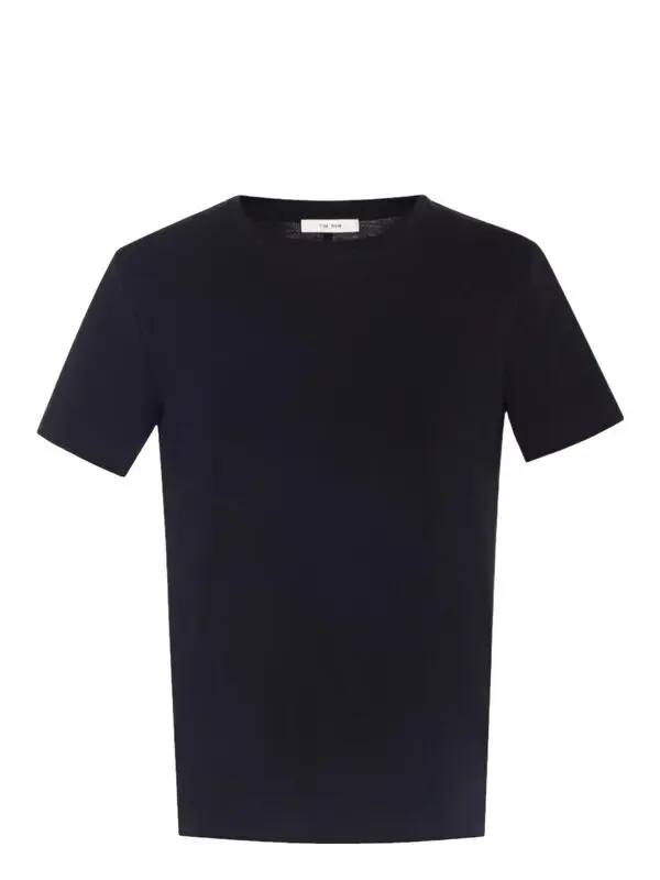 THE ROW Wesler Short Sleeve T-shirt - Black