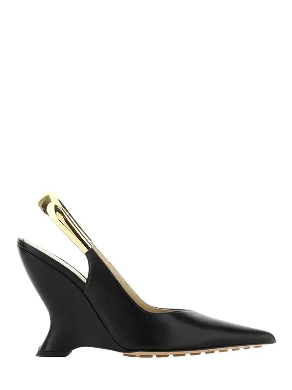 Bottega Veneta Slingback Wedge Heels - Multicolor