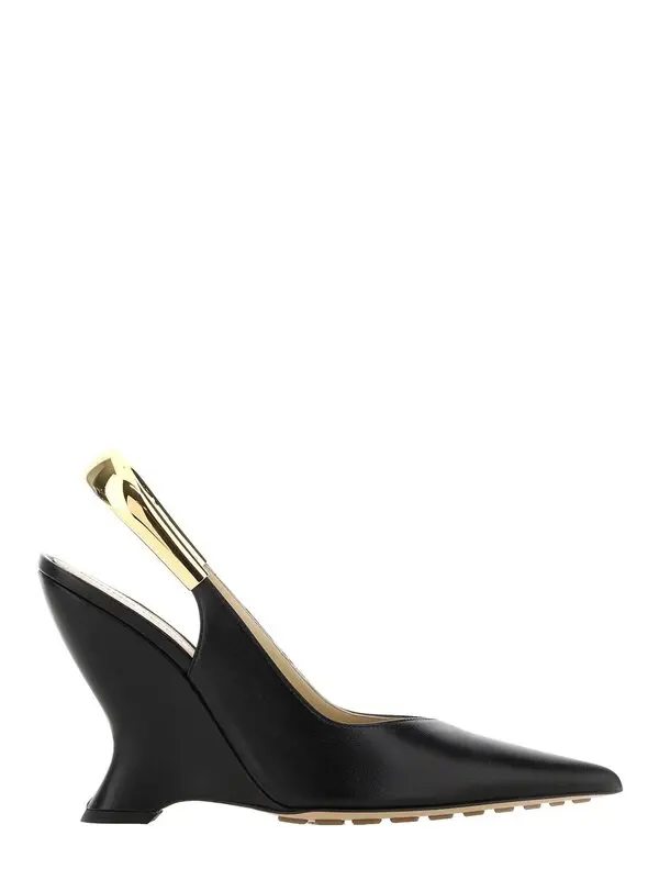Bottega Veneta Slingback Wedge Heels - Multicolor