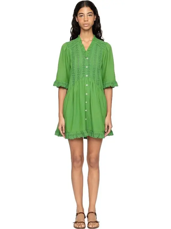 Sea Eliza Mini Dress - Green