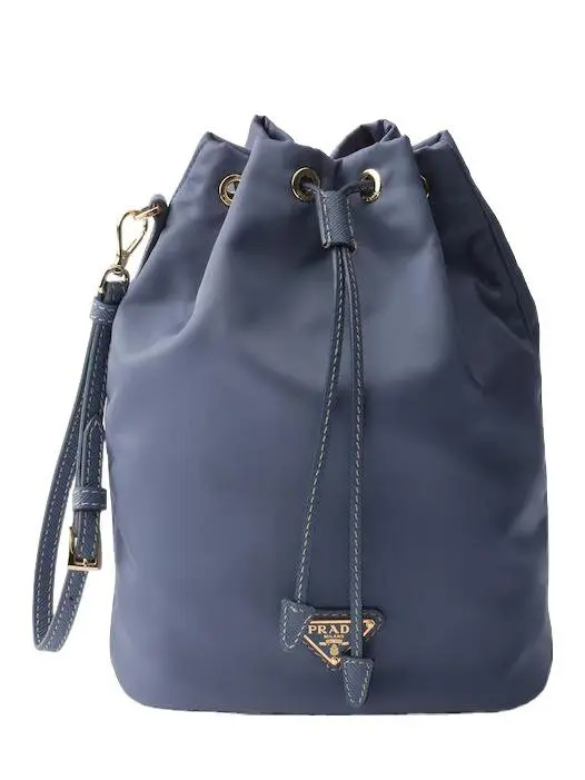 Prada Re-nylon Pouch - Aviation Blue
