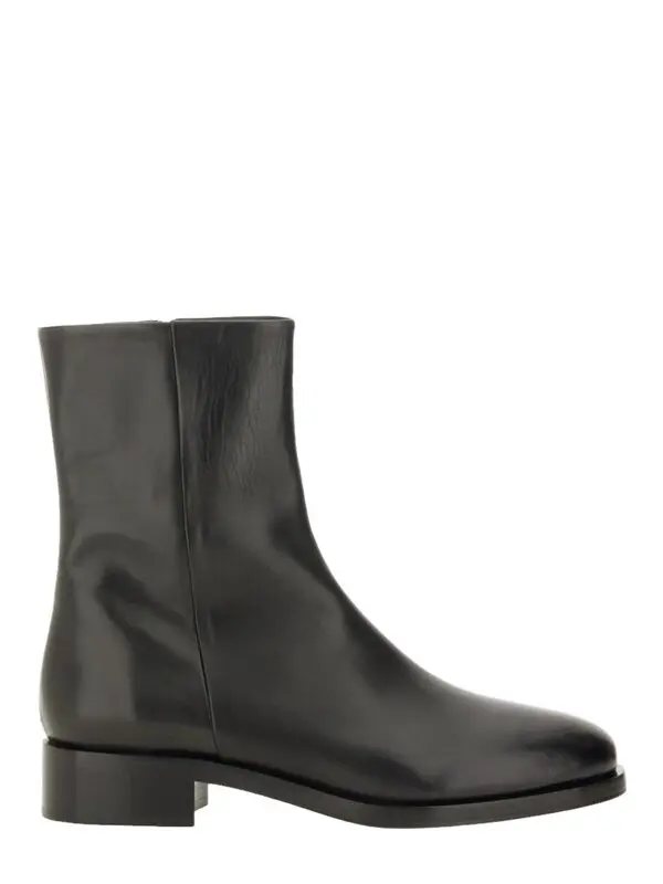 AeydĒ Round-toe Chelsea Ankle Boots - Black
