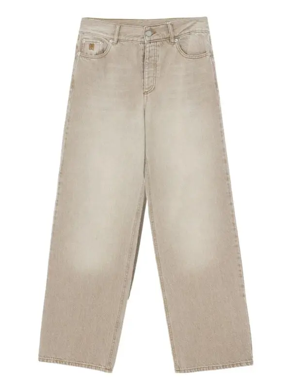 BY MALENE BIRGER Belt Loop Jeans - Nude