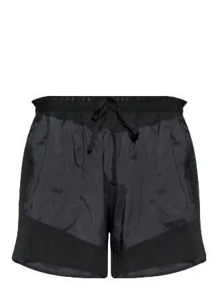 Nike Stride Drawstring Waist Panelled Shorts - Off Noir/black/black