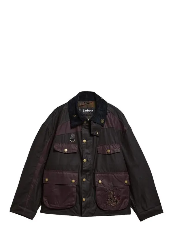 Barbour X Feng Chen Wang Porter Waxed Jacket - Rustic