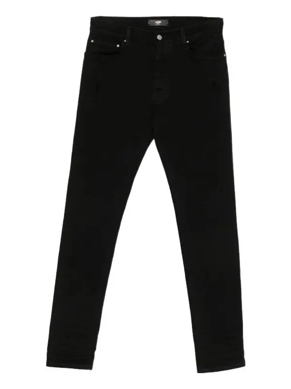 Amiri Belt Loop Jeans - Black