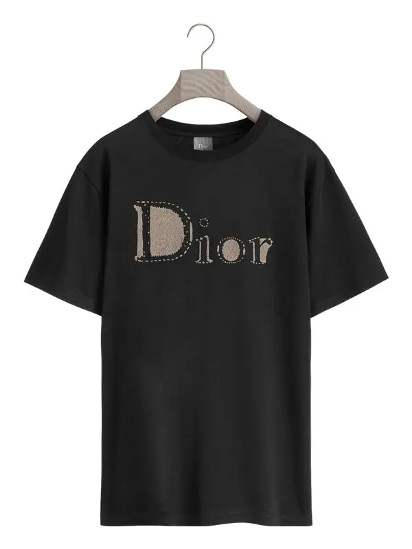 Dior Reverse T-shirt, Relaxed Fit - Black