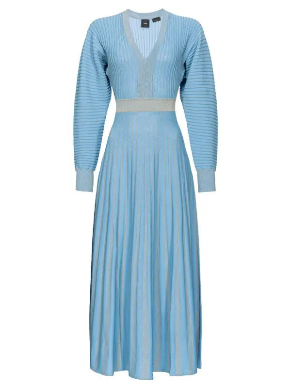 Pinko Bastet Midi Dress - Blue