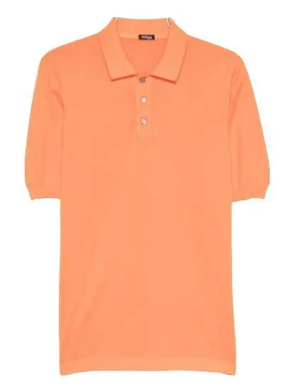 Kiton Short-sleeved Polo Shirt - Pink