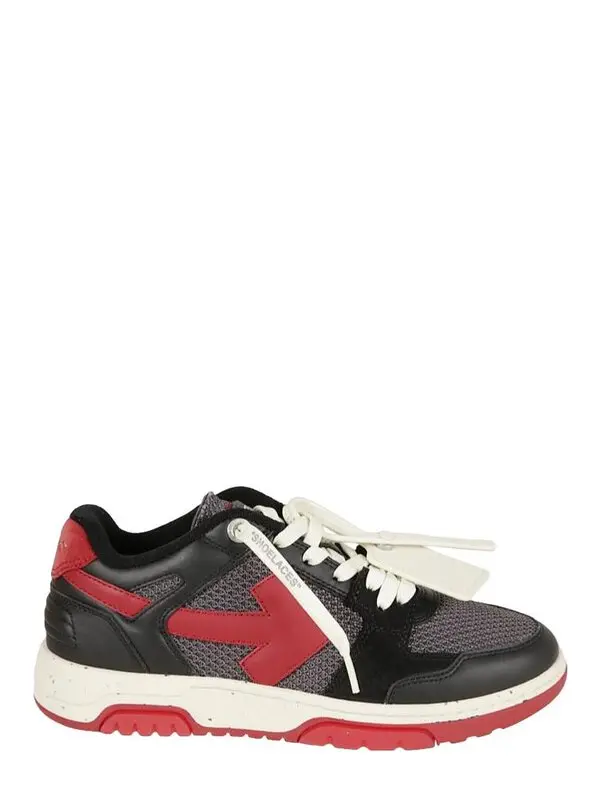 Off-White Out Of Office" Lace-up Sneakers - Black