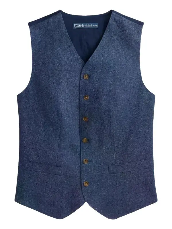 Polo Ralph Lauren Buttoned Vest - Blue