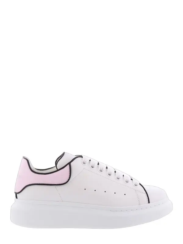 Alexander McQueen Oversized Low-top Sneakers With Logo Detailing - White