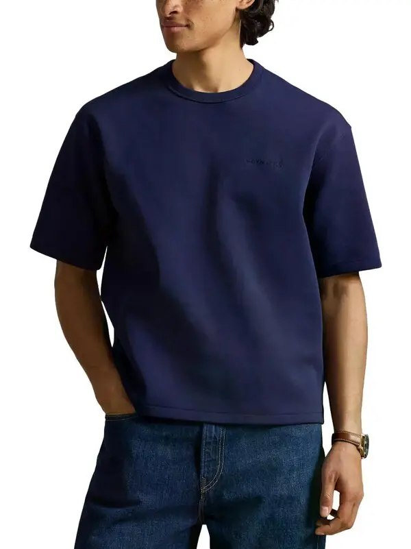 Polo Ralph Lauren Embroidered Relaxed-fit T-shirt - Blue