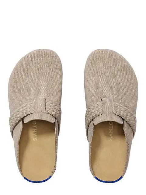 Rothy's The Braid Clog - Light Grey