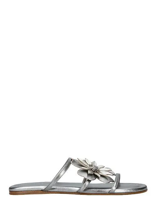 Zimmermann Belara Flat Sandals - Silver