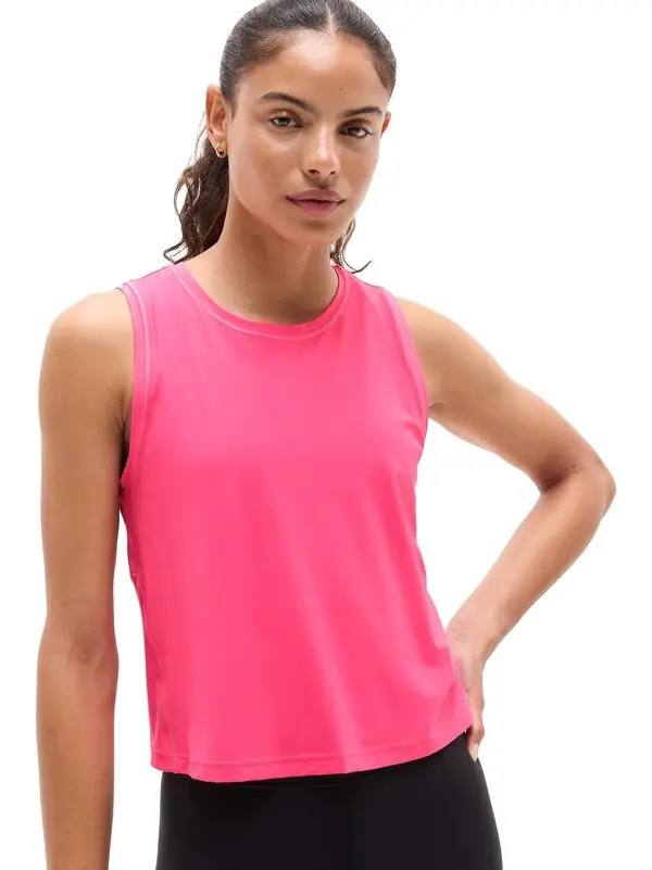Athleta Ultimate Muscle Tank - Cerise