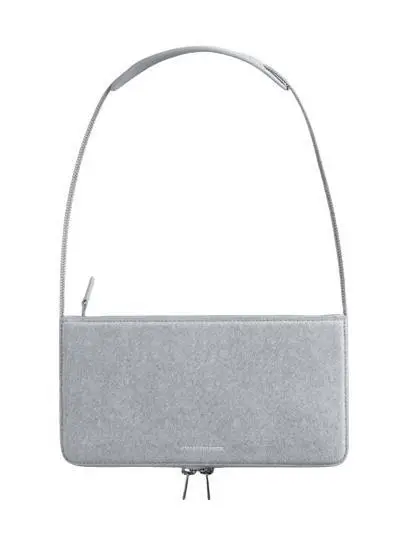 Alexander Wang Siren Pochette Bag - Heather Grey
