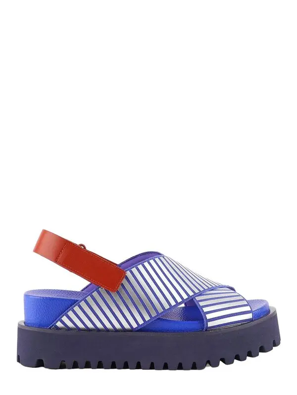 United Nude Rico X Sandal Nila - Blue/silver