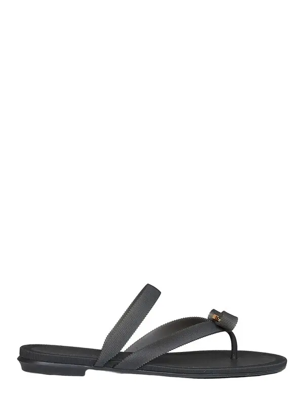 FERRAGAMO Vara Bow Thong Sandals - Multicolor