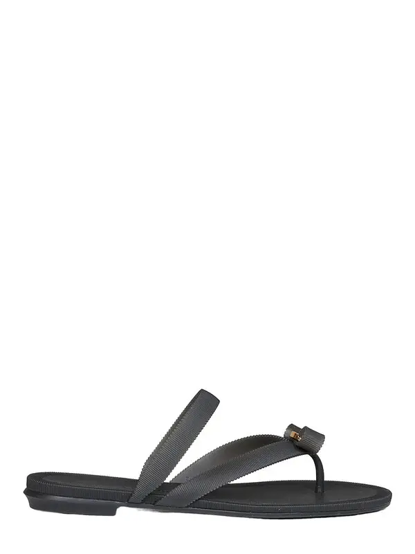 FERRAGAMO Vara Bow Thong Sandals - Multicolor