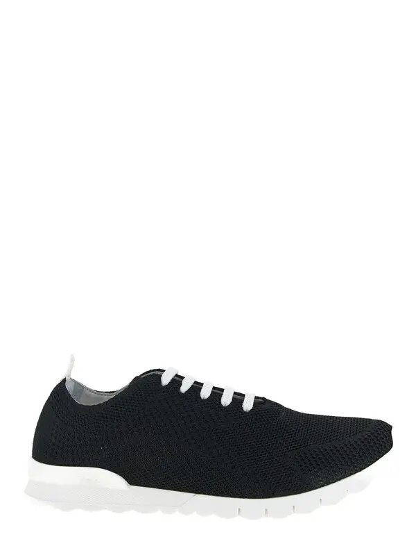 Kiton Knitwear Lace-up Sneakers - Black