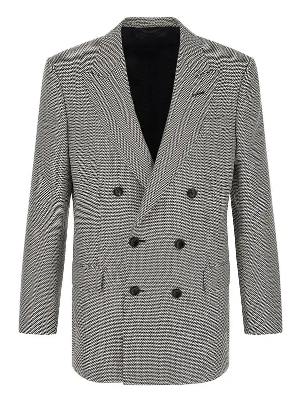 TOM FORD Jacquard Blazer - Multicolor