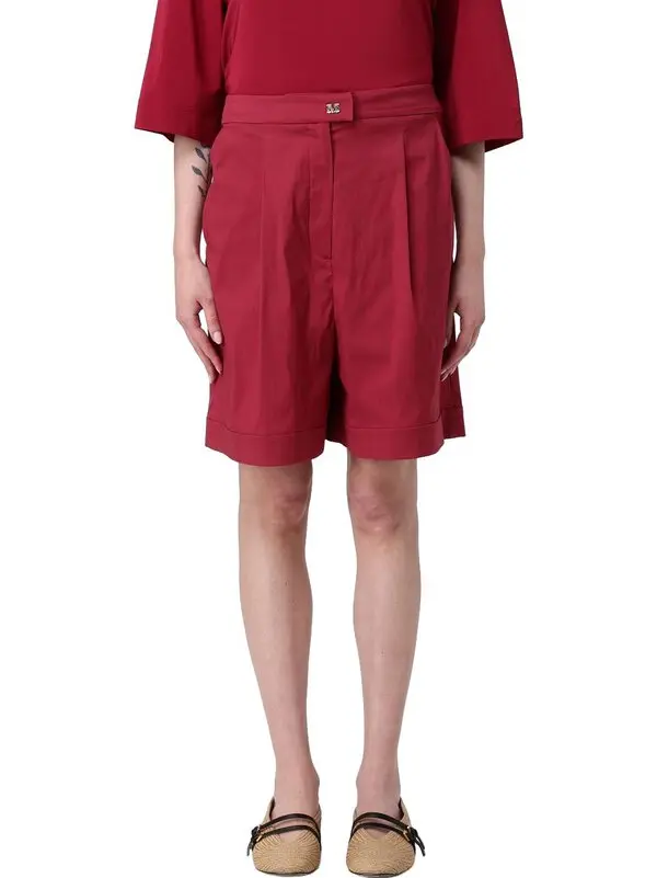 Max Mara Geranium Pleated Shorts - Multicolor
