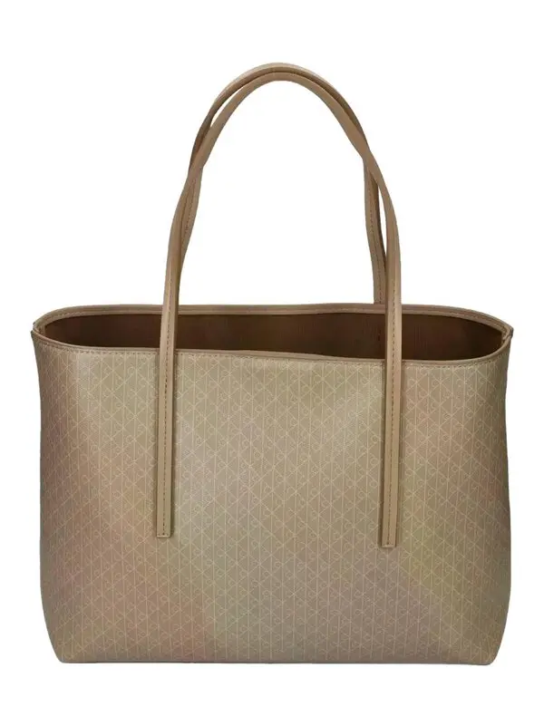 Calvin Klein Patterned Tote Bag - Neutrals