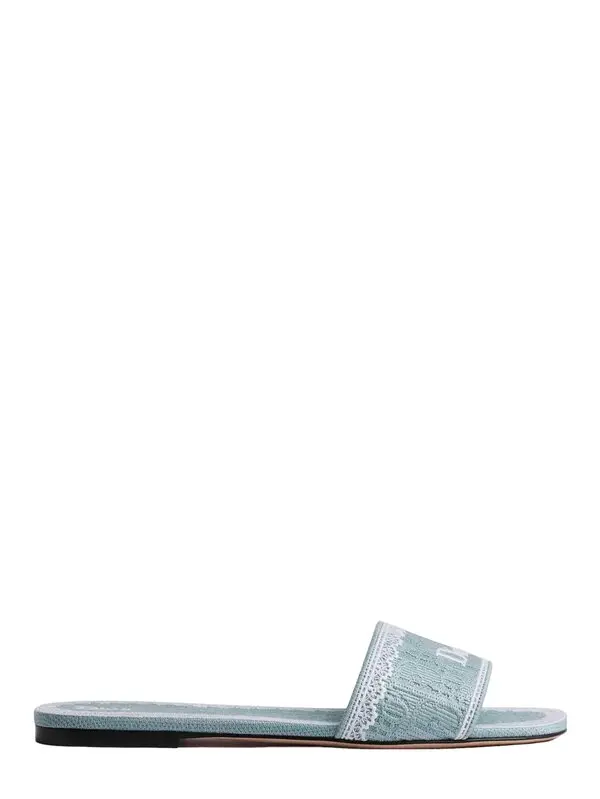 Dior Oblique Dentelle Slide - Multicolor