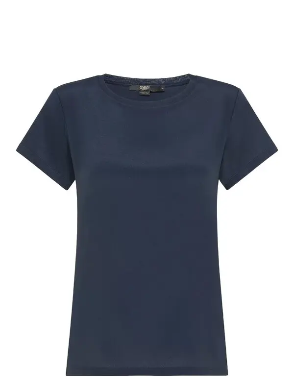 Seventy Short-sleeved Crewneck T-shirt - Black