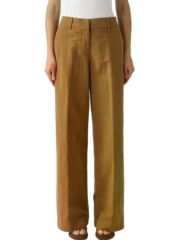 PT TORINO Wide-leg Tailored Trousers - Brown
