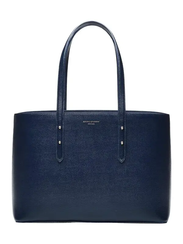 ASPINAL OF LONDON Regent Tote Bag - Navy