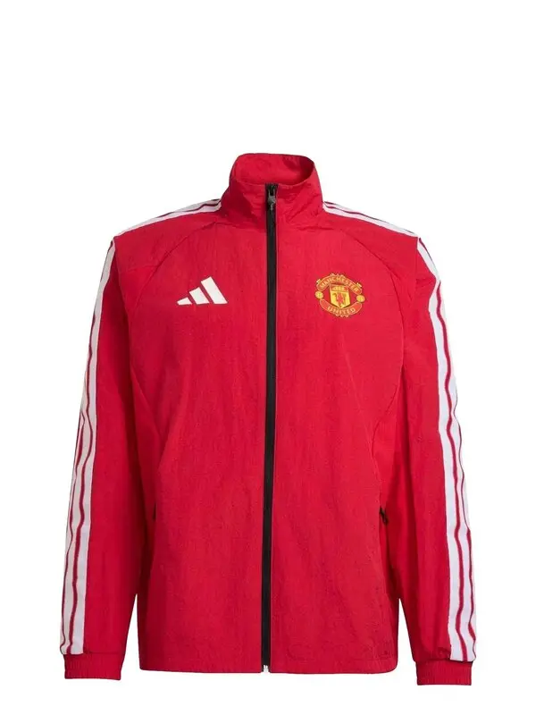 Adidas Manchester United Home Anthem Jacket - Mufc Red