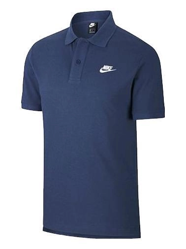 Nike Nsw Ce Polo Matchup Casual Sports Lapel Short Sleeve Polo Shirt - Blue