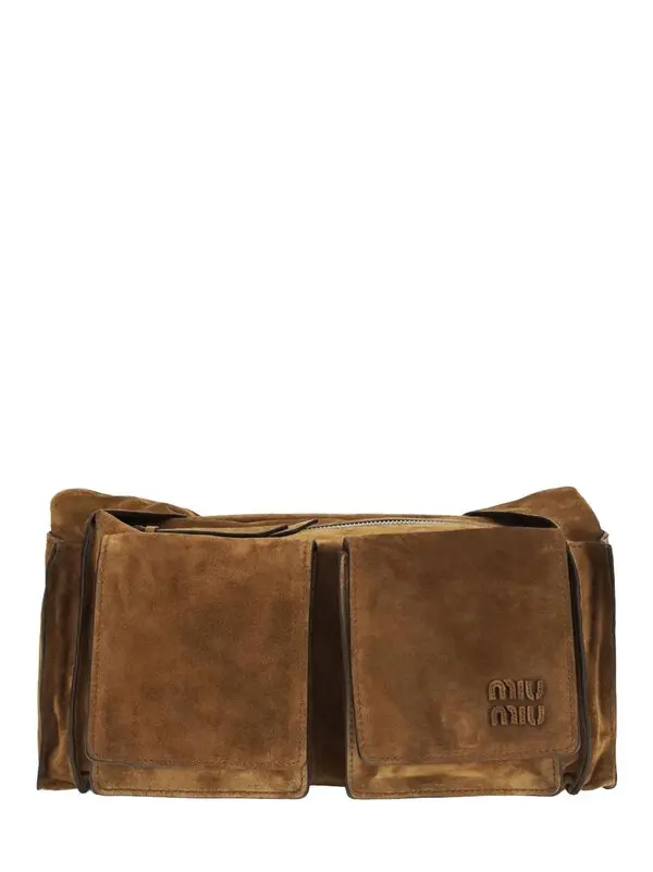 Miu Miu Cocoa Crossbody Bag - Brown