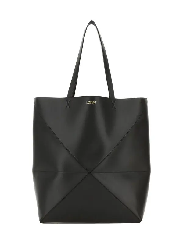 Loewe Puzzle Fold Xl Leather Tote - Multicolor